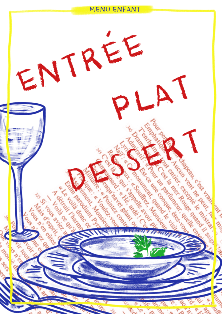 ENTRÉE-PLAT-DESSERT - QUANTA