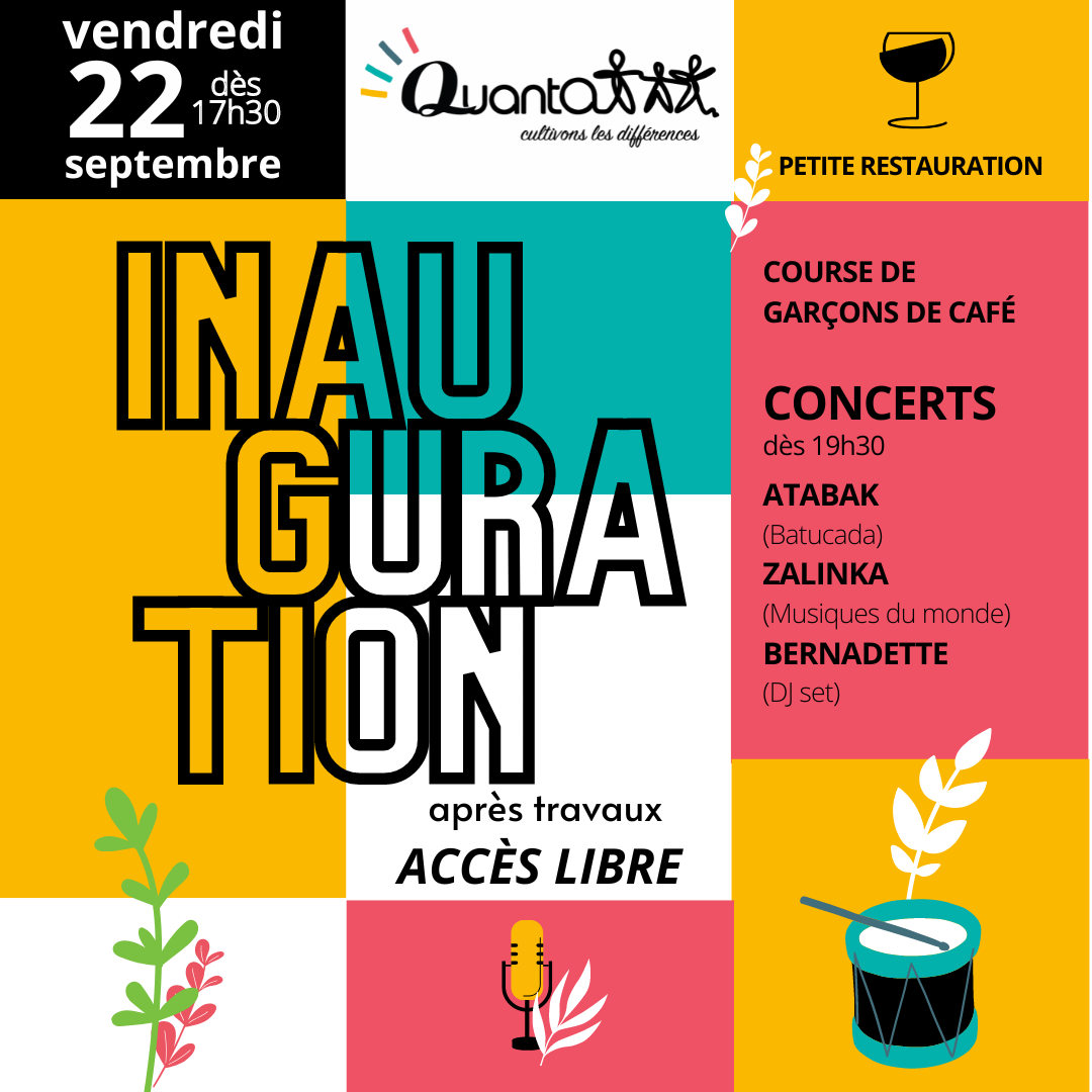 Soirée d'inauguration après travaux - QUANTA